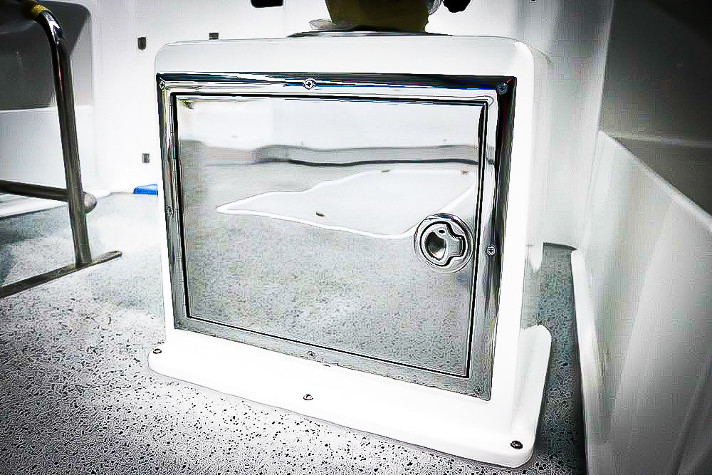 Fibreglass Seat Box | SS Tackle Locker | Haines Hunter – The Marine Centre