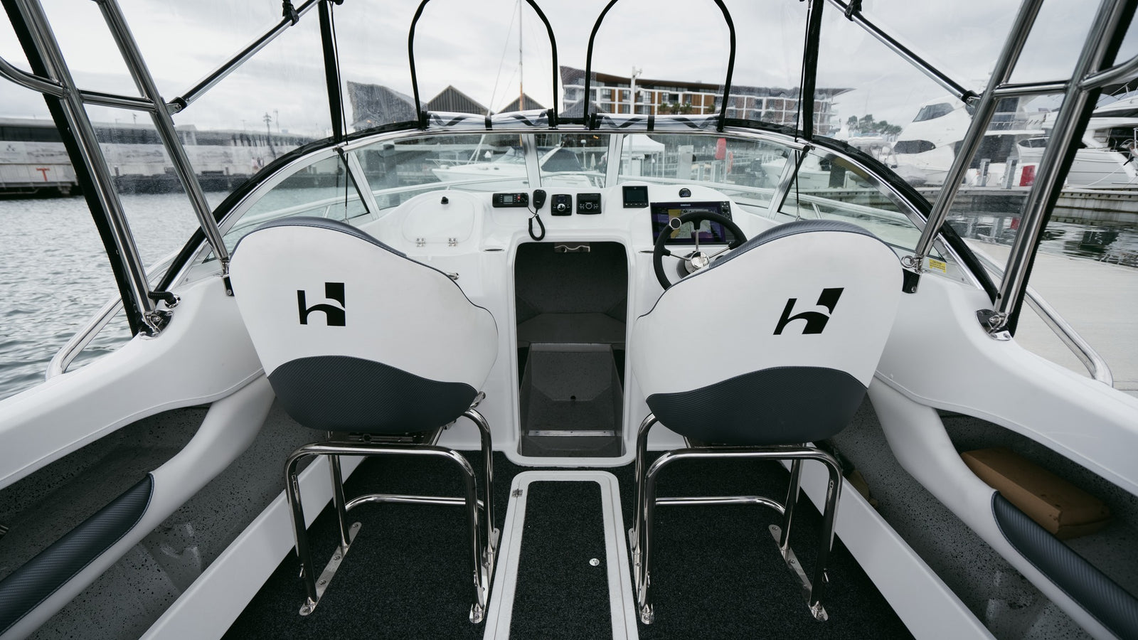 Small Seat Frame - Stainless Steel | The Marine Centre