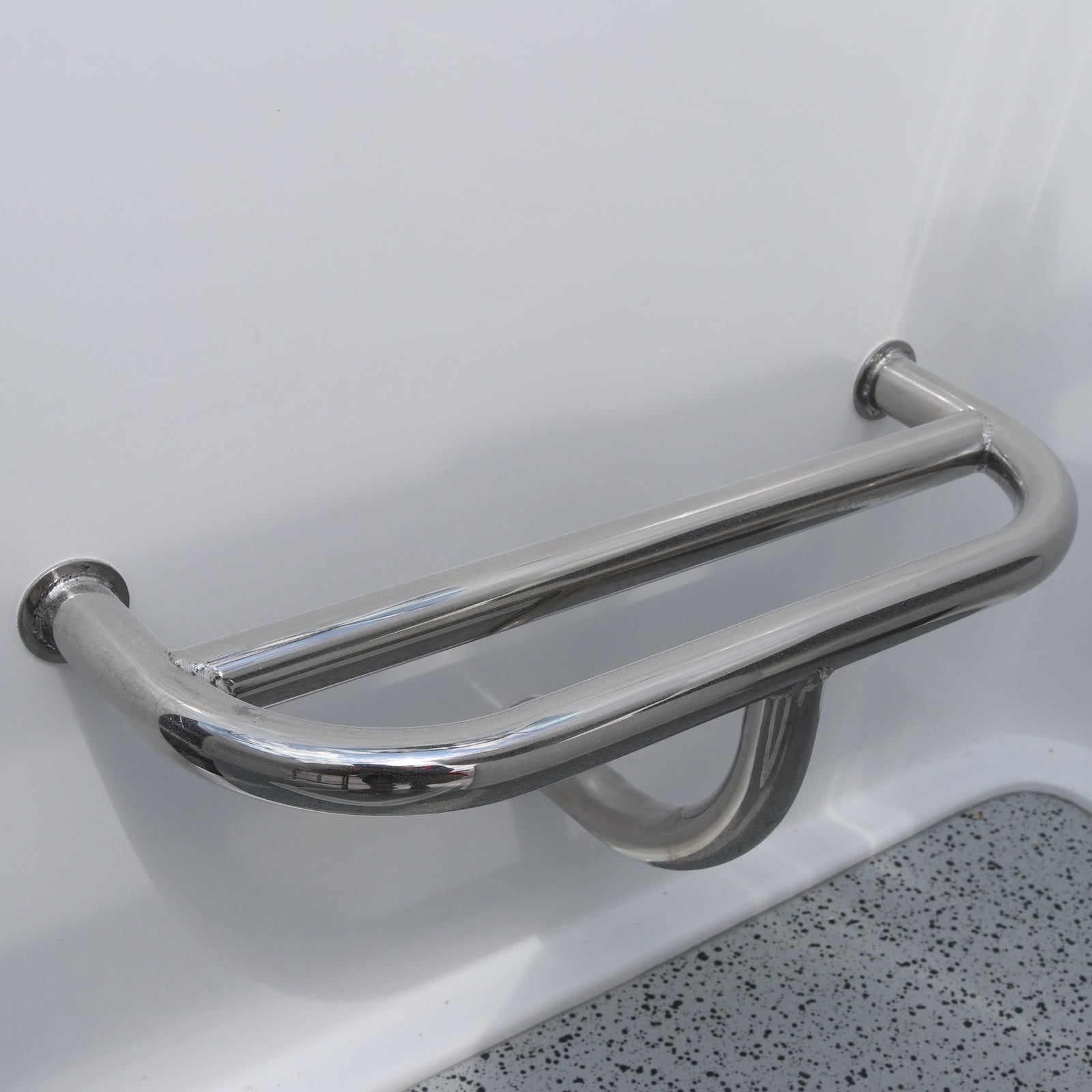 Stainless Steel Boat Footrest – Small / Large – The Marine Centre
